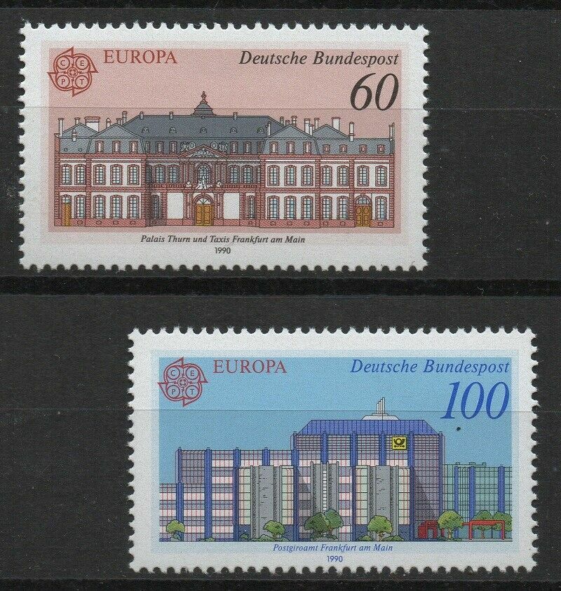 Germany 1990 - Europa Cept - Set of 2 - MNH | eBay