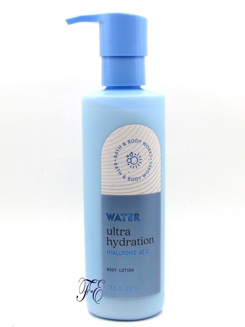 BATH & BODY WORKS WATER ULTRA HYDRATION HYALURONIC ACID BODY LOTION 7.8 ...