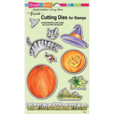 New Stampendous DIE MATCHES CREATE FALL MATCHES STAMP SET free USA ship ...