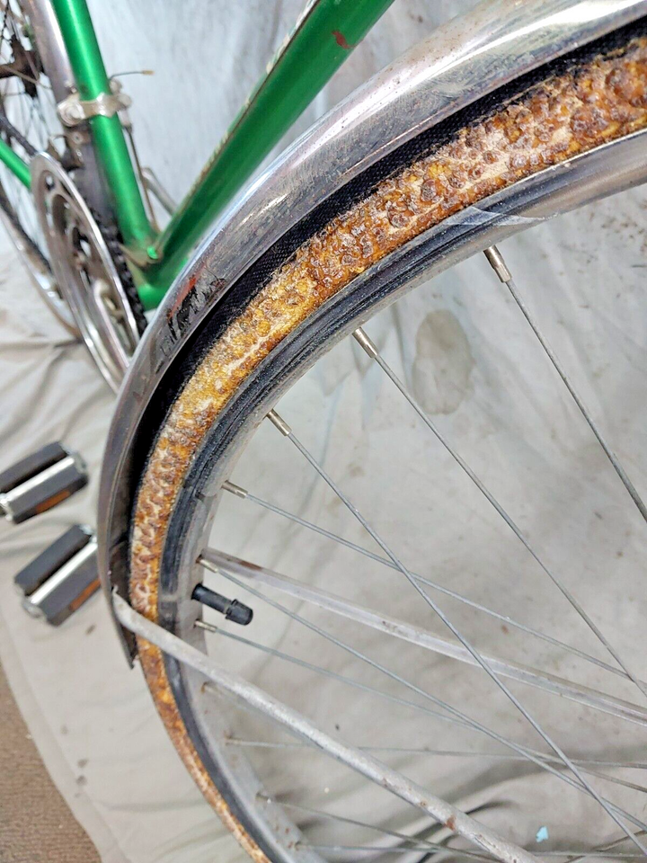 1982 Schwinn Varsity Vintage Cruiser Bike 52cm Small Green Steel USA ...