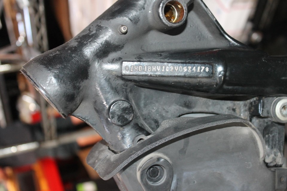 1125 02 HARLEY-DAVIDSON SOFTAIL FRAME CHASSIS 2002 FXST STD | eBay