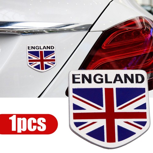 Universal England Flag Logo Sticker Emblem Metal Badge Decal Car ...