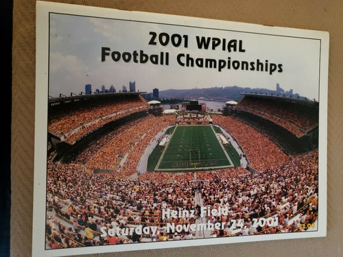 2001 Nov -WPIAL 2001 Football Championship Heinz Fld - Off Football ...