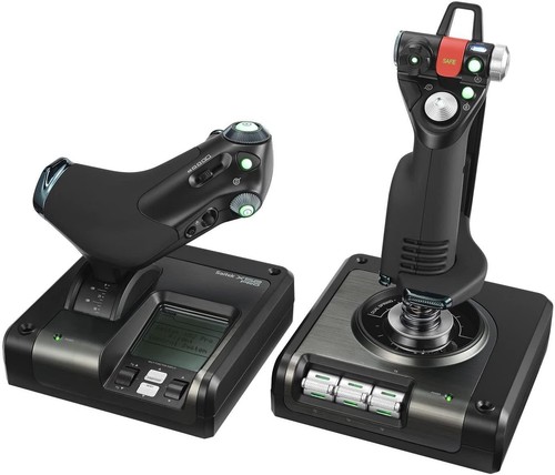 Logitech G X52 Pro H.O.T.A.S Flight Control System [945-000022 ...