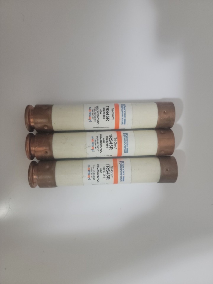 TRI-ONIC TRS-45R Smart Spot Fuse 45 Amp Dual Element Time Delay Class ...