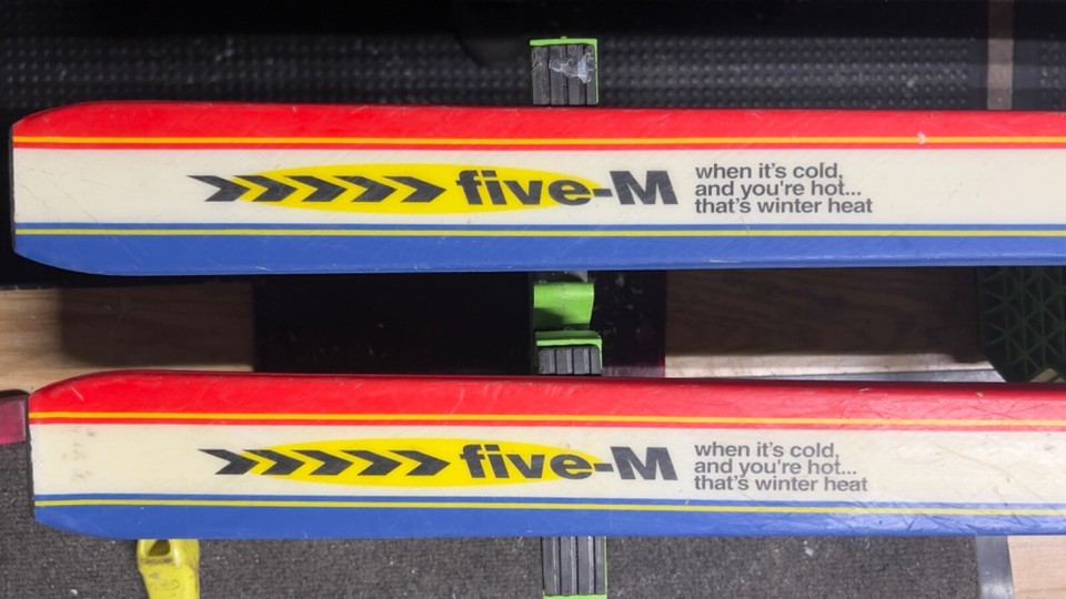 K2 skis, vintage 1998 Winter Heat M5 Electra 190cm Moseley Nagano ...