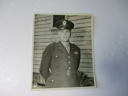 WWII US Army Photo Brigadier General Military Police 2 War Veteran WWI ...