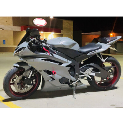 Nardo Gray Grey ABS Injection Fairings Kit For YAMAHA Bodywork 2006 ...