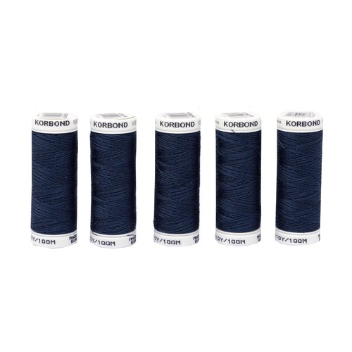 Fil Polyester 100 M Bleu Marine 5027439108768 | eBay