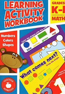 Learning Activity Workbook - Math Grades K 1 - Teacher Approved | eBay
