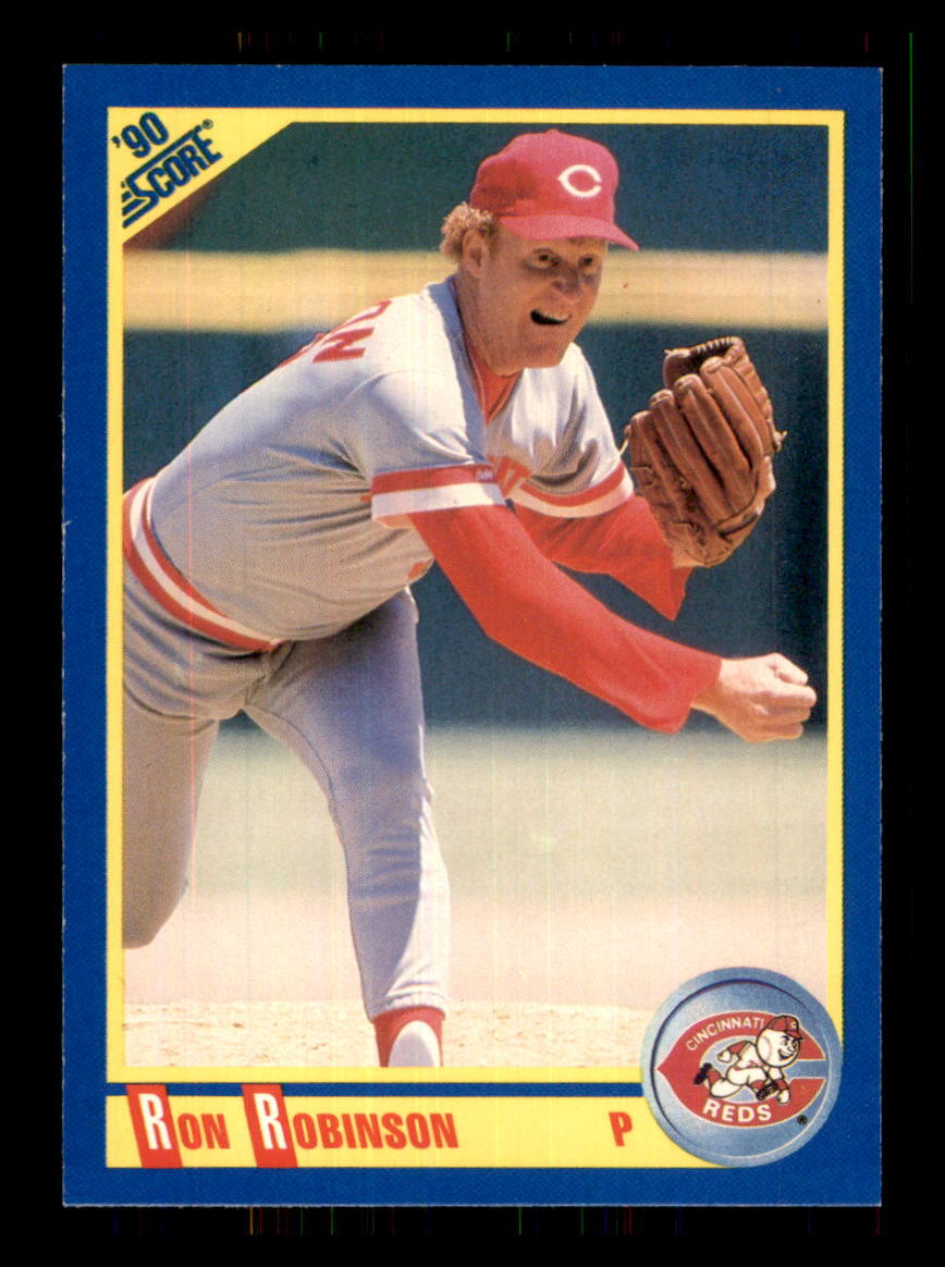 1990 Baseball Score Ron Robinson Cincinnati Reds #495 | eBay