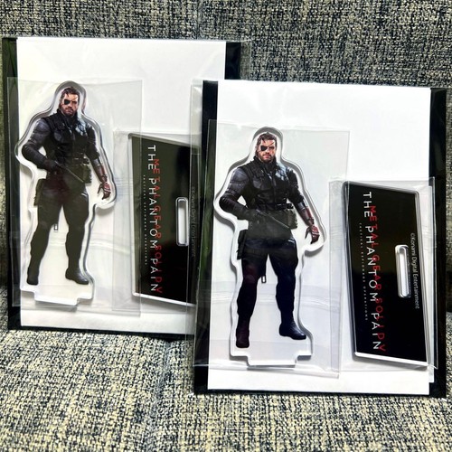 Metal Gear Solid V Venom Snake Acrylic Stand Set 2 Trading Figures ...