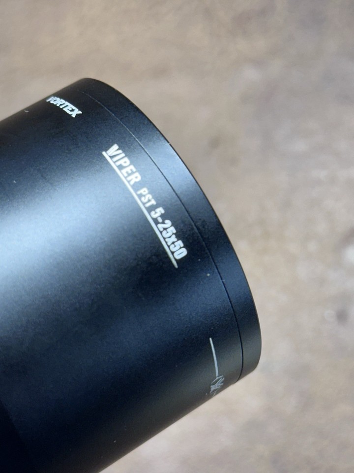 Vortex Optics Viper PST Gen II 5-25x50 EBR-2D MRAD FFP Reticle Rifle ...