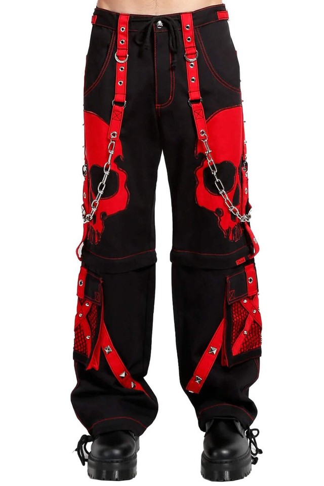 Tripp NYC Scare Pants [Black/Red] | eBay