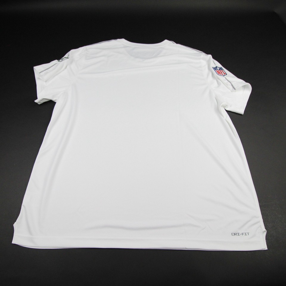 New York Jets Nike NFL On Field Dri-Fit Short Sleeve Shirt Men's White ...