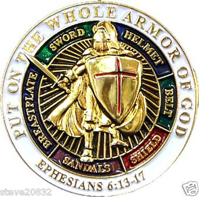 NEW Put on the Whole Armor of God Lapel Pin. 77029. | eBay