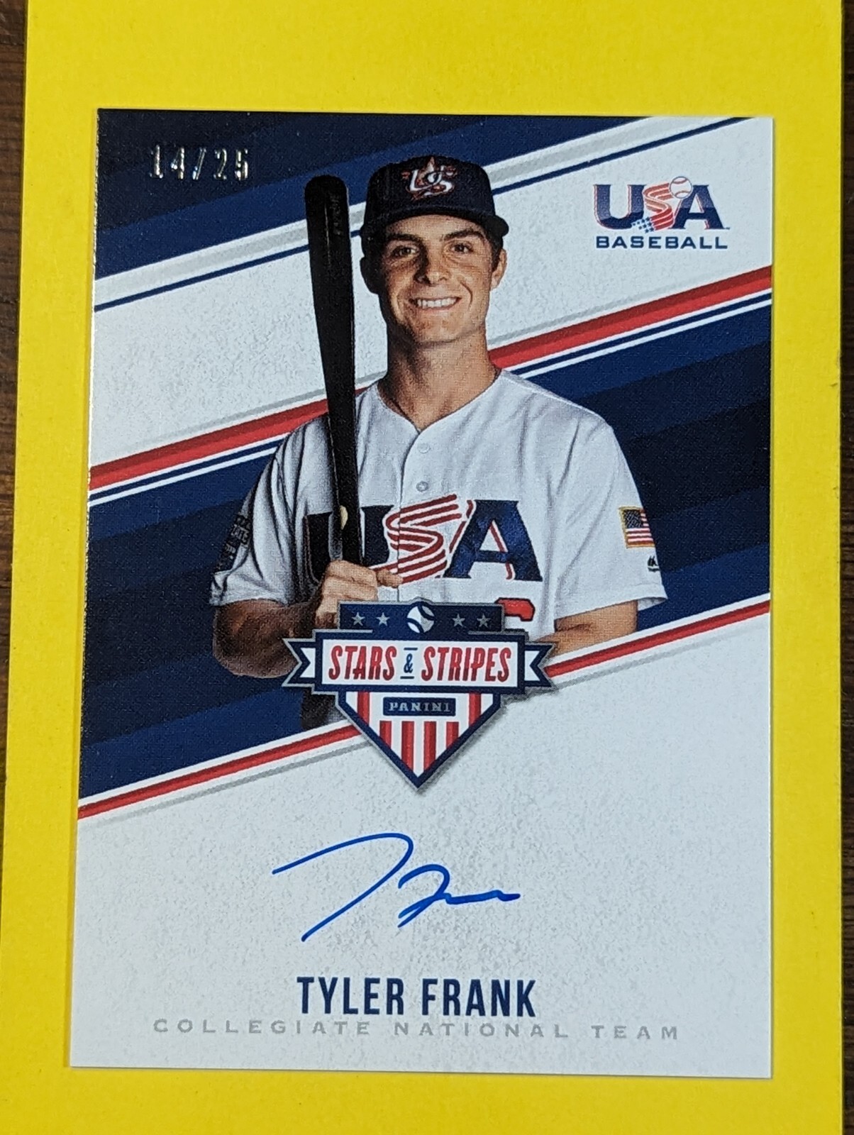 2018 Panini USA Baseball Stars & Stripes - CNT Signatures Blue Ink #TF ...