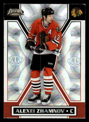 Alexei Zhamnov 2002 Pacific Exclusive #38 Chicago Blackhawks | eBay