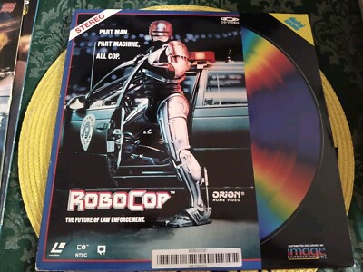 Robocop (1988) Laserdisc Peter Weller Paul Verhoeven Image ...