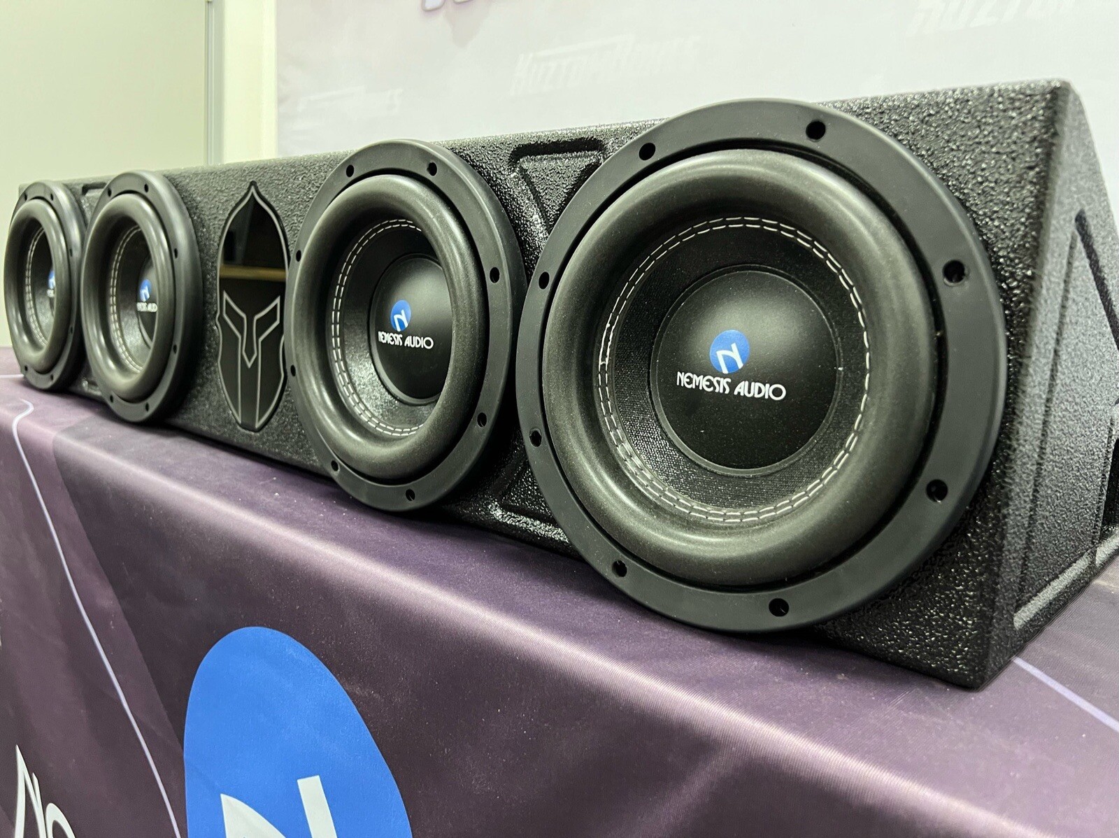 2018-2022 Jeep Gladiator 4x8” Subwoofer Box Front Fire Ported Under ...