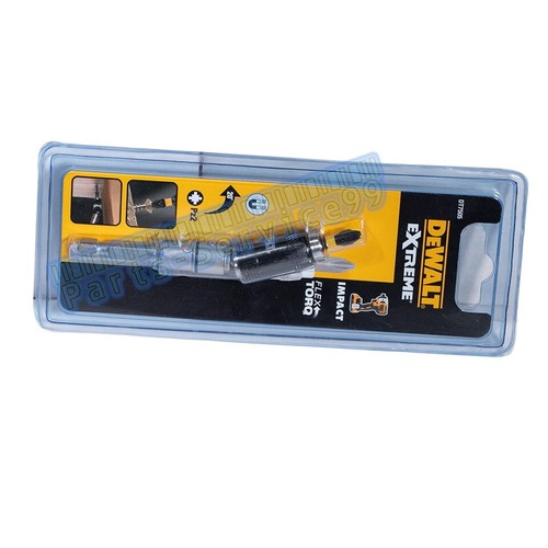 Genuine Dewalt Extreme Pivoting Screwdriver Bit Holder,1/4" HEX DT7505 ...