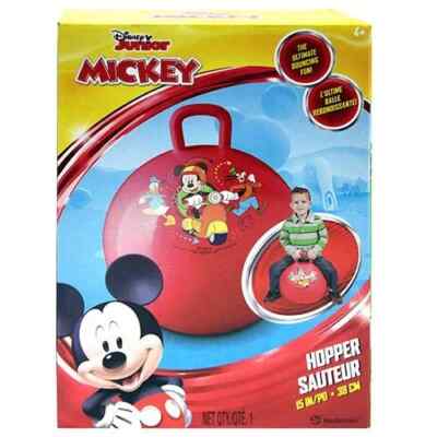 Mickey Mouse Hopper Ball 15 In 38 CM Ultimate Bouncing Fun Indoor ...
