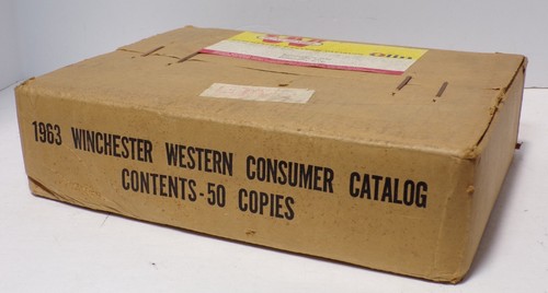 1963 Winchester Western Consumer Catalog Case of 50! Sealed 102324WT | eBay