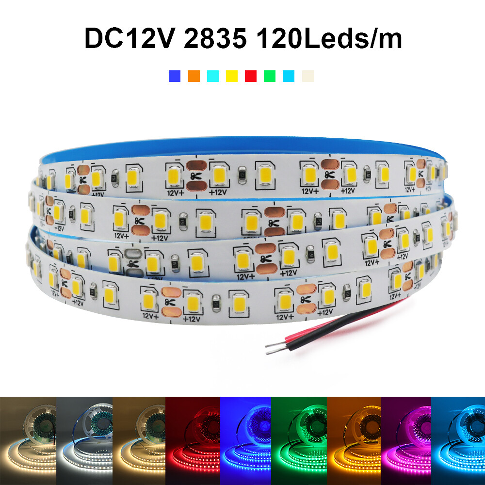 16FT 5M Bright 300/600Leds Flexible SMD 5050 2835 5054 Led Strip Light ...