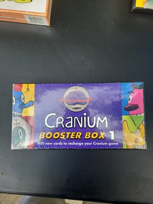 CRANIUM BOOSTER BOX 1 1998 NEW SEALED 800 CARDS | eBay