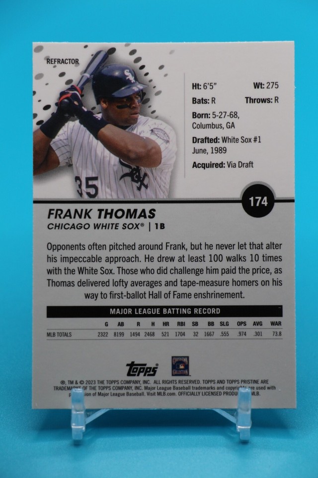 Frank Thomas 2023 Topps Pristine #174 Refractor | eBay