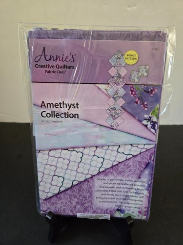 Annie's Creative Quilters Club Amethyst Collection Pattern | eBay