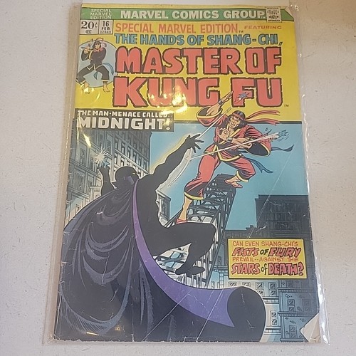 The Hands of Shang-Chi, Master of Kung Fu #16 (Feb 1974, Special Marvel ...