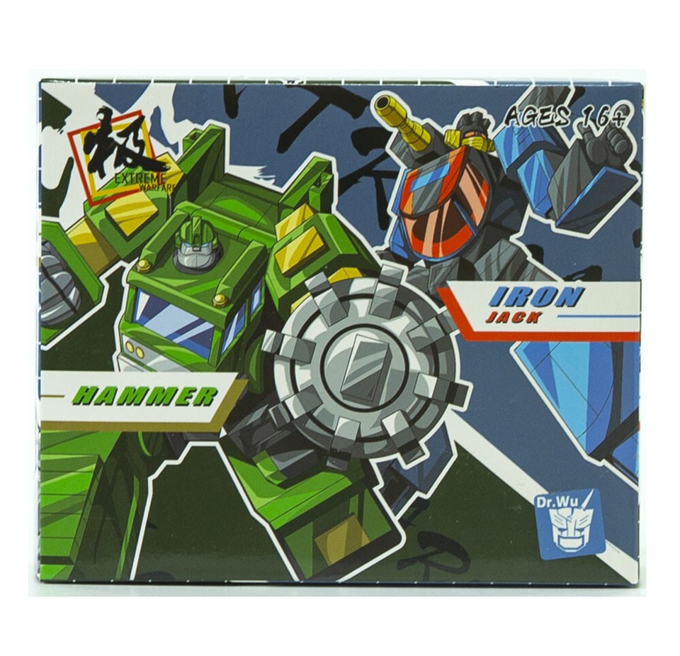 Dr. Wu DW-E30M Wheeljack Iron Jack DW-E33 Bulkhead Hammer Figure toy in ...
