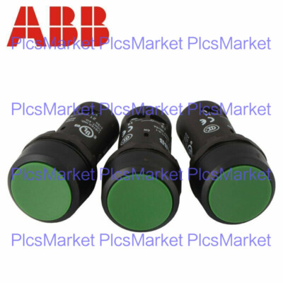 one new ABB CP1-13G-10 illuminated Green Pushbotton Switch spot stock ...