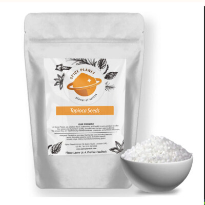 Sago Seeds Tapioca Seeds Tapioca Pearl (SABUDANA) Pudding Premium ...