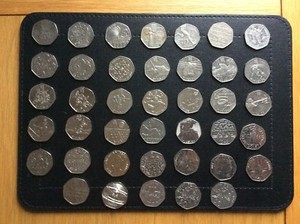 RARE-50P-COINS-1969-2018-OLYMPIC-BASKETBALL-BOCCIA-BEATRICE POTTER ...