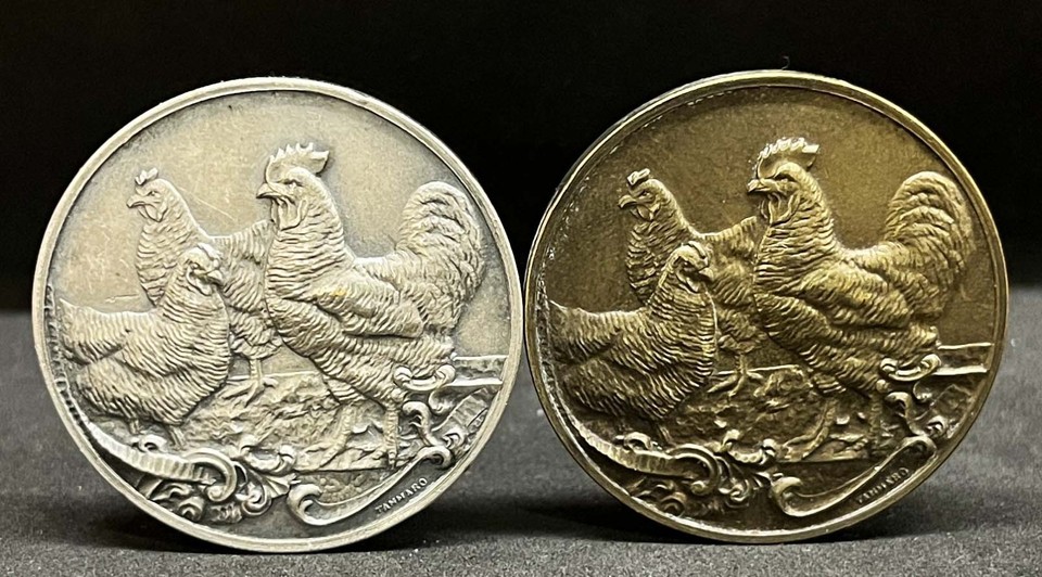 Uruguay Rural Medals – National Poultry Association – 1st & 2nd Prize ...