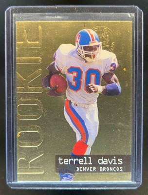 1995 Fleer Ultra Terrell Davis Gold Medallion Rookie RC #430 Broncos | eBay