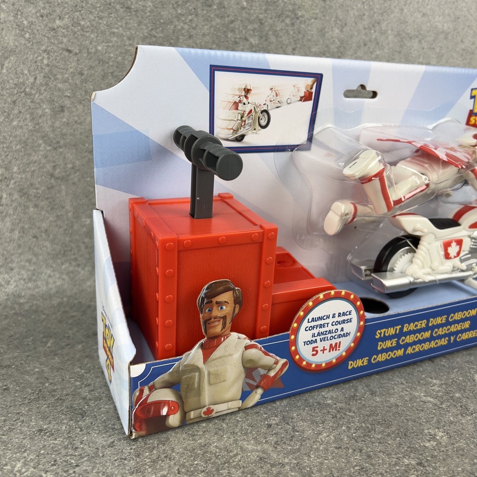 Disney Pixar Toy Story 4 - Duke Caboom Stunt Racer Action Figure (Brand ...