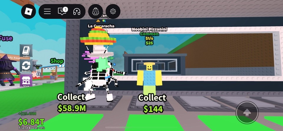 NOOBINI PIZZANINI 1/S FAST DELIVERY STEAL A BRAINROT ROBLOX | eBay UK