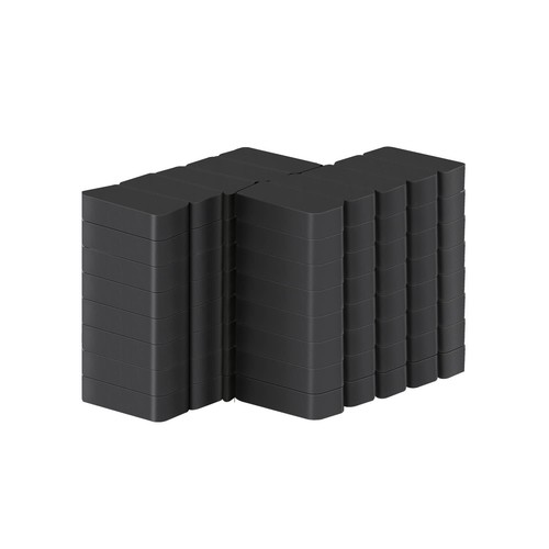 Ferrite Rectangular Magnets, 20mmx10mm x 5mm Ceramic Magnets，for ...