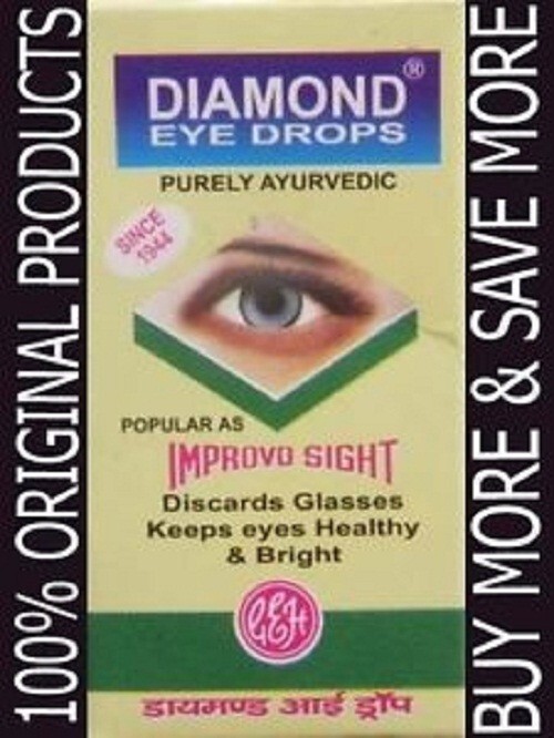 10 X Diamond Eye Drops Normal Potency 10ml for healthy eyes & clear ...