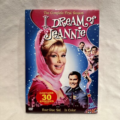 SEALED: I DREAM OF JEANNIE Complete First Season 4-Disc DVD Boxed Set ...
