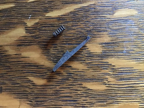 Springfield Model 87a Used 22 L.R. Cartridge Bumper With Spring #125 | eBay