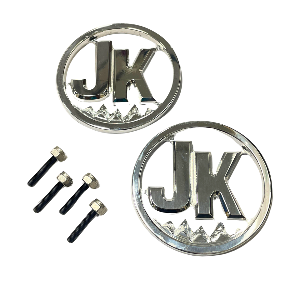 Auto Emblem Cars Custom Car Badge Cool Car Emblem 3" OD Set "fits" Jeep ...