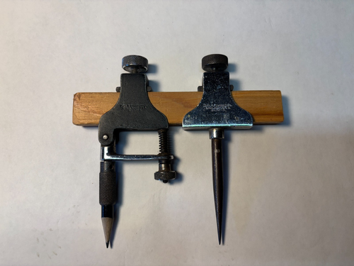 Vtg Starrett Trammel Points No. 50A & 50B | eBay