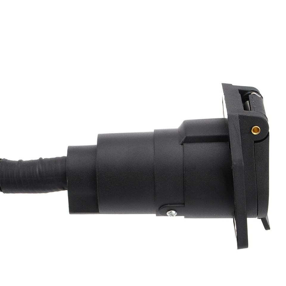 7 Way Pin RV Plug Trailer Connector Truck Harness Wire Female Socket ...