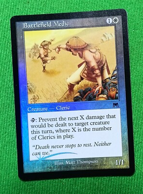 MTG Battlefield Medic Foil - Onslaught - 9/350 | eBay
