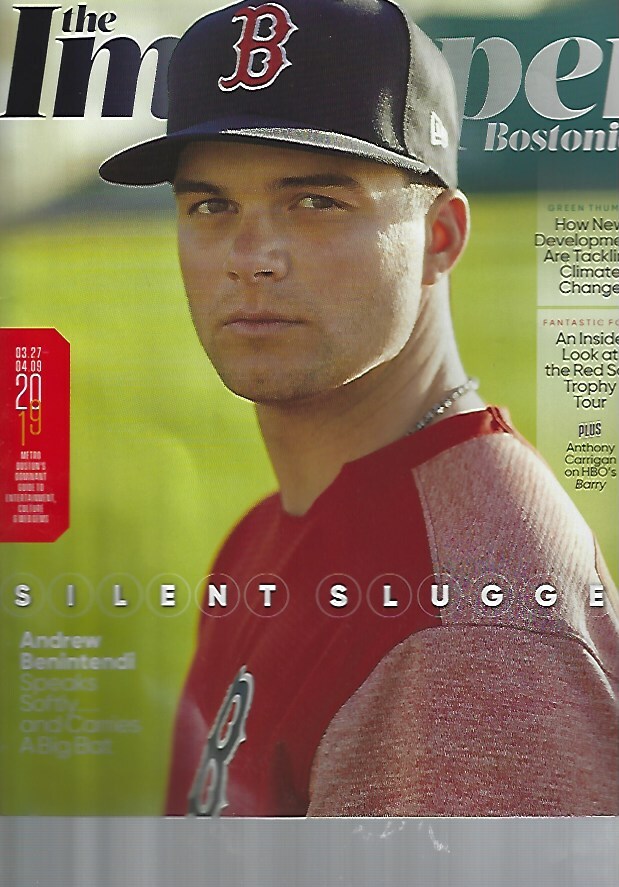 Improper Bostonian March 2019 Featuring Boston Red Sox Andrew ...