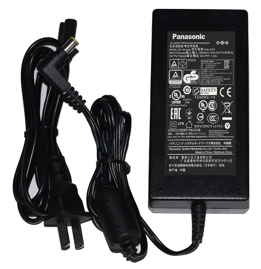 Genuine Panasonic AC Adapter PNLV6507 16V 1.5A Power Supply With ...